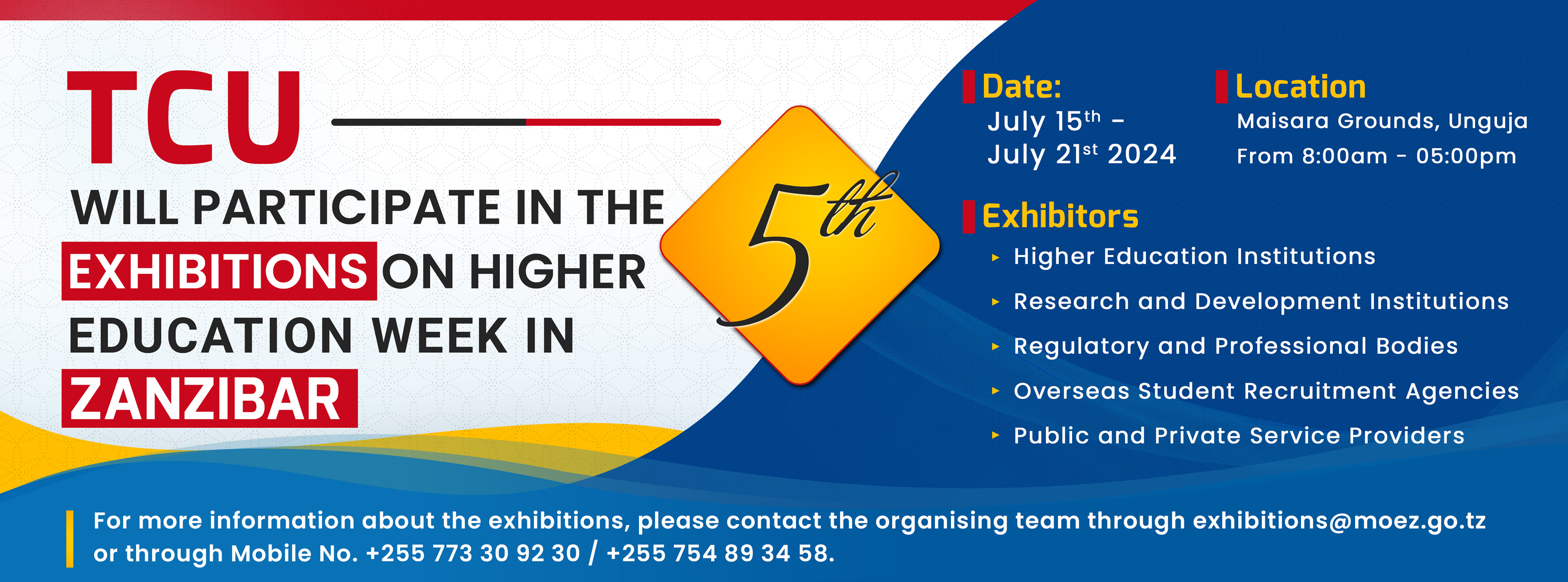 Home | TANZANIA COMMISSION FOR UNIVERSITIES